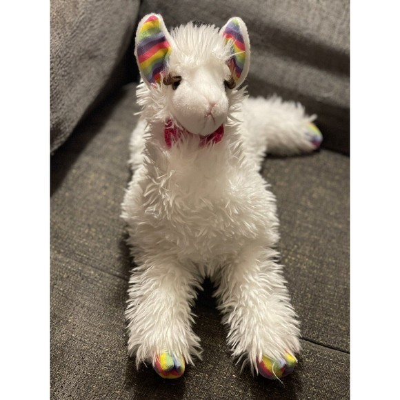 Douglas Cuddle Toys | Toys | Douglas Cuddle Toys Plush Llama Rainbow ...